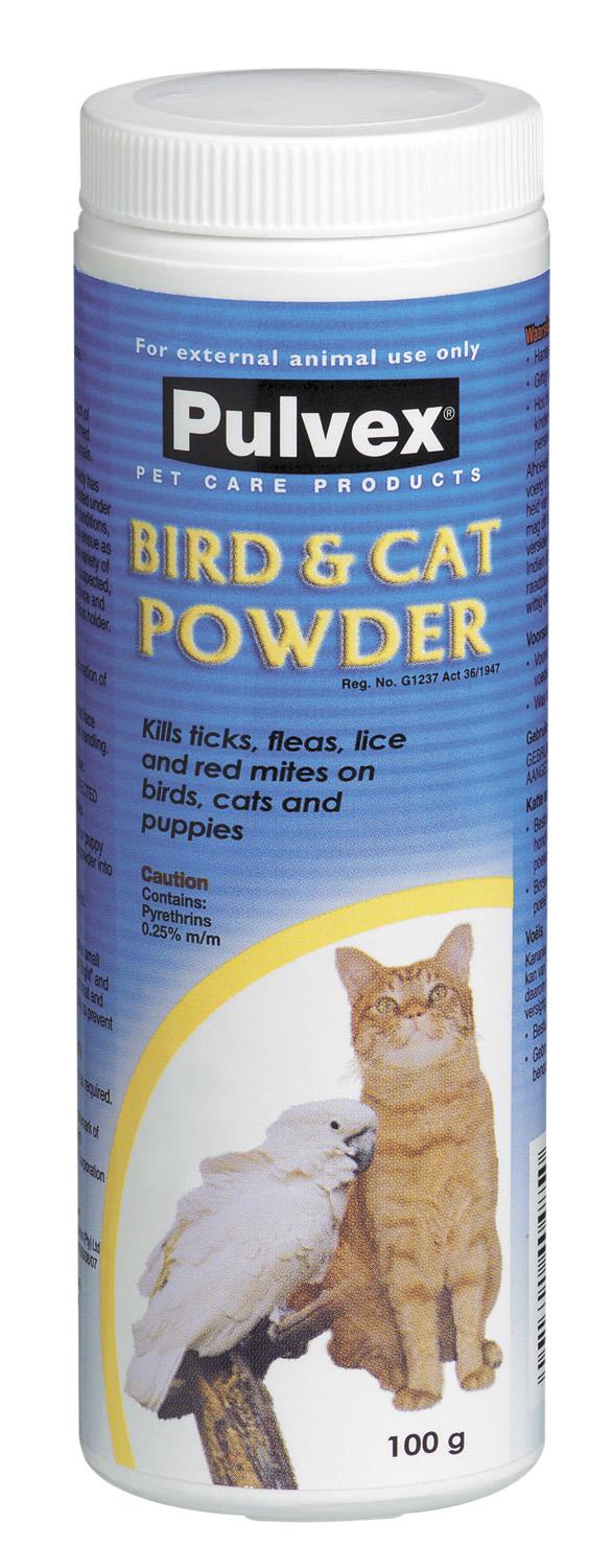Pulvex Bird & Cat Powder | Coopers ES - Professional Pest Control Products